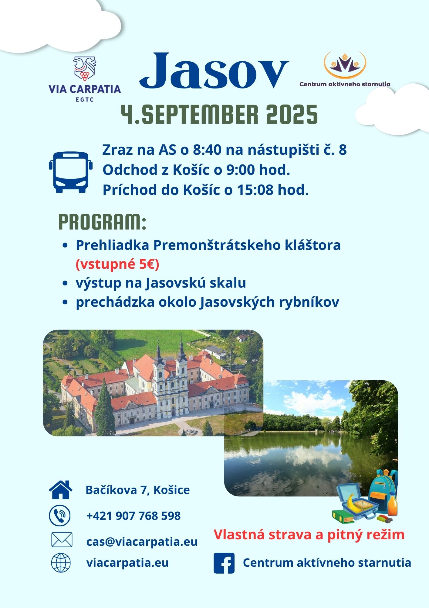 Ide sa na výlet - Centrum aktívneho starnutia